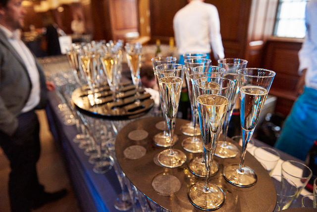 Champagne flows at the annual Chairman’s Cocktail Party